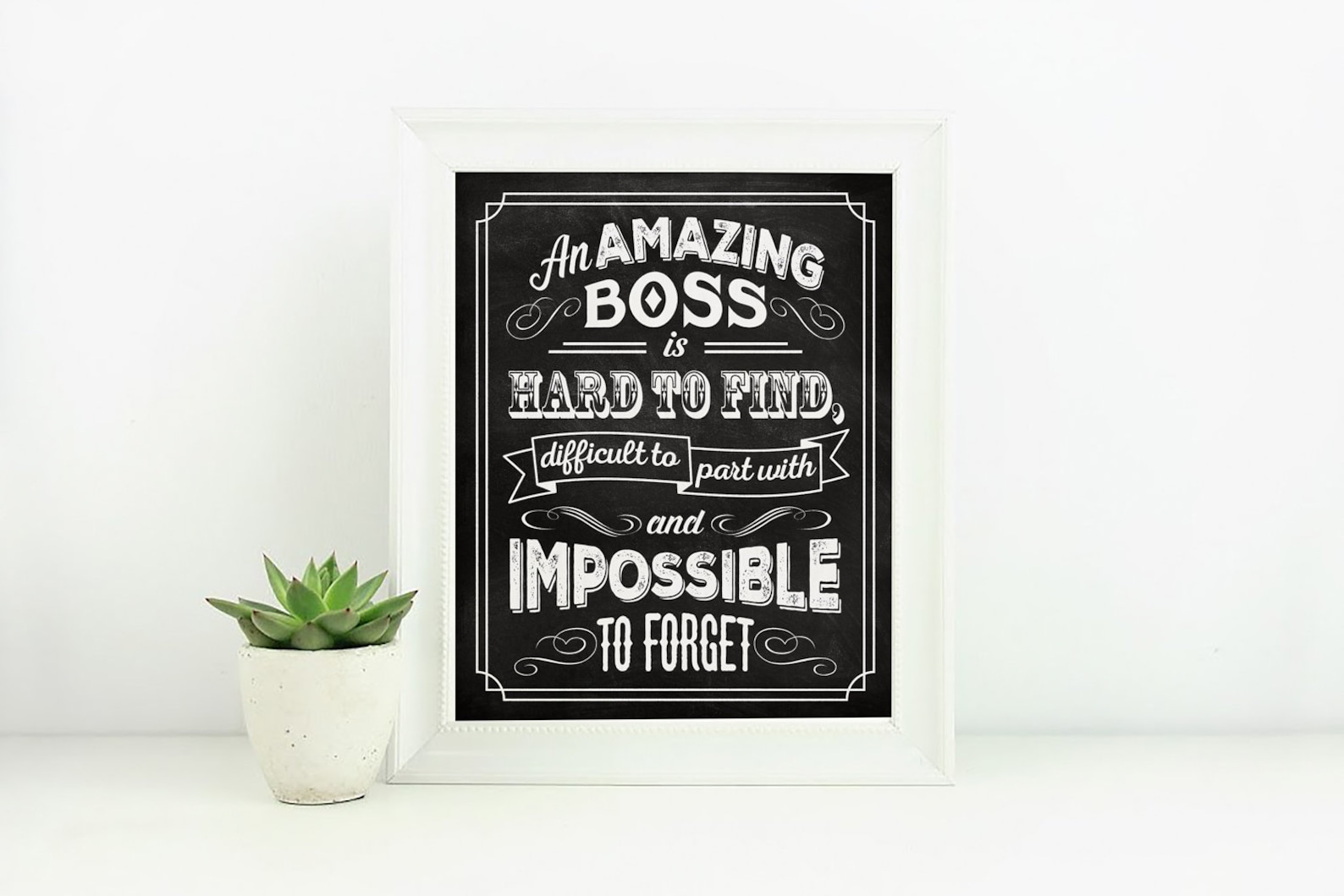 Amazing Boss going away gift Boss leaving gift PRINTABLE Boss | Etsy