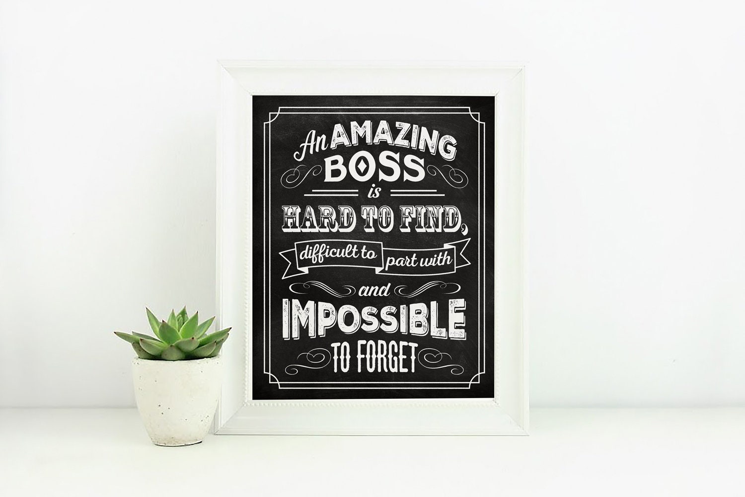Amazing Boss going away gift Boss leaving gift PRINTABLE Boss | Etsy