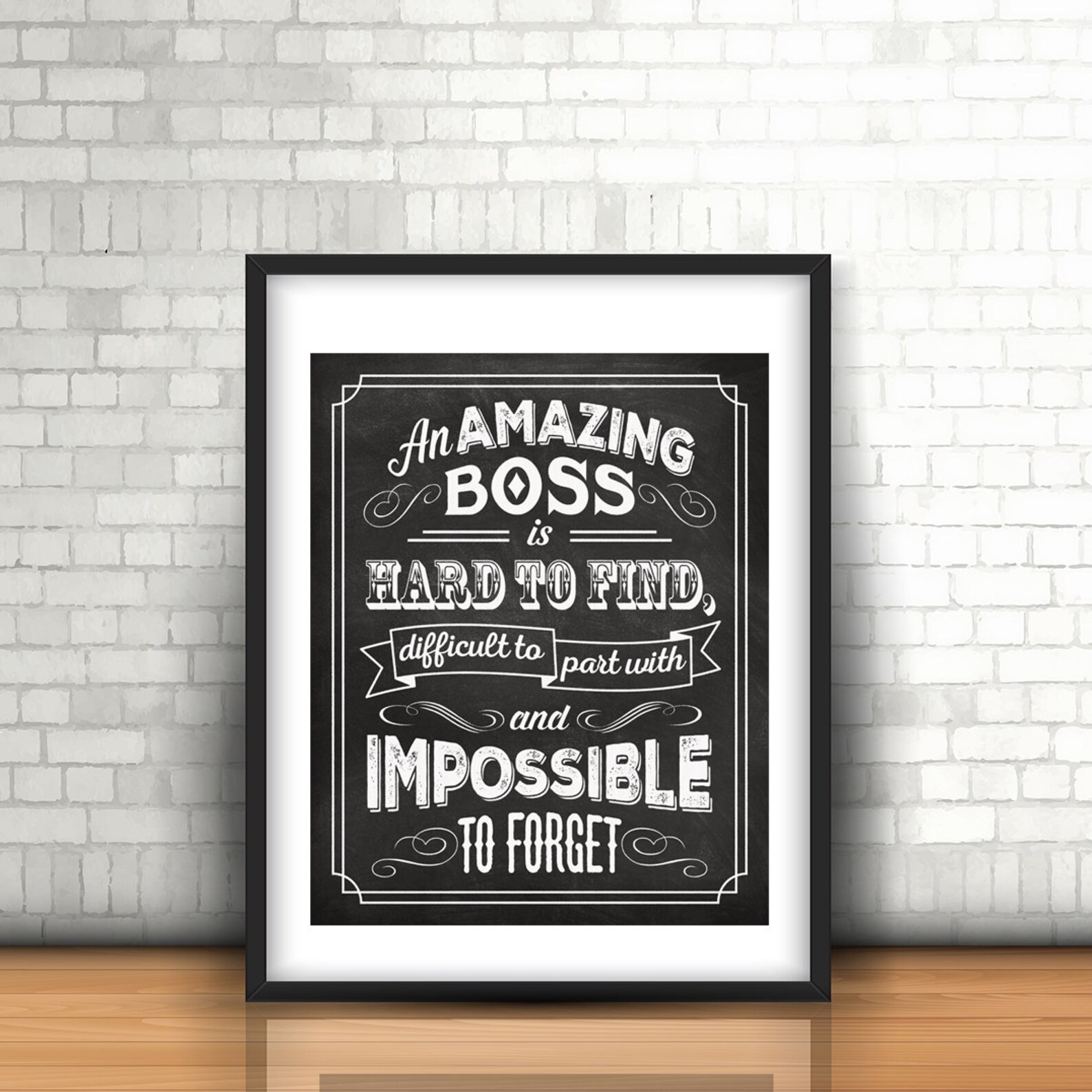 Amazing Boss going away gift Boss leaving gift PRINTABLE Boss | Etsy