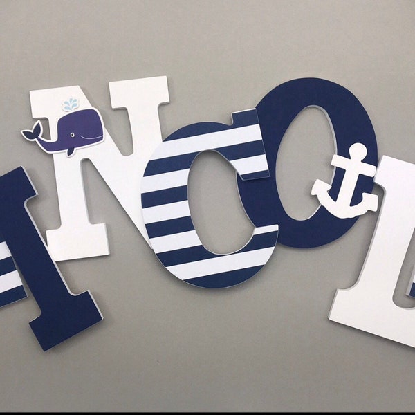 Nautical Letters - Etsy