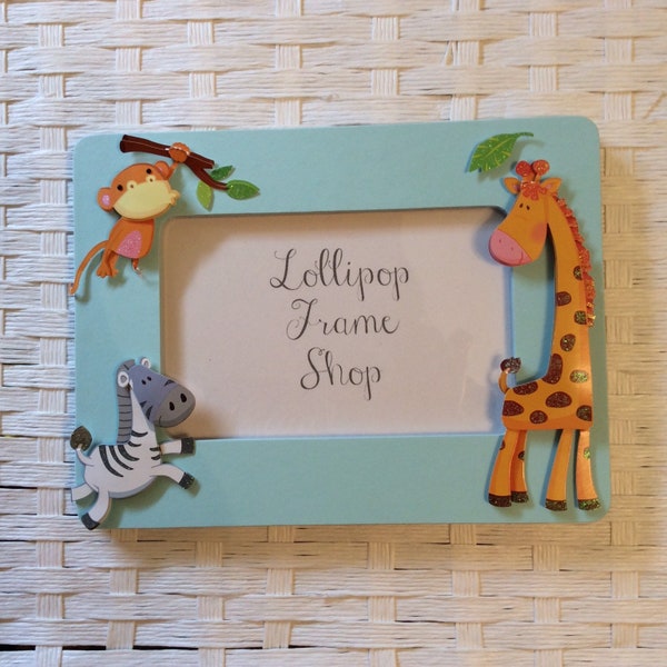 Monkey Picture Frame - Etsy