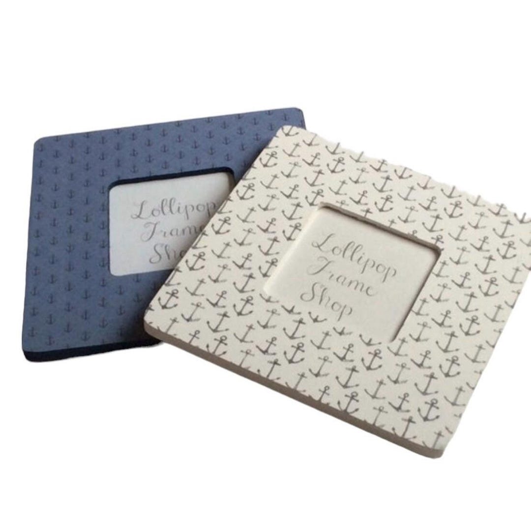 Nautical Nursery Decor-picture Frames Anchor Photo Frame Vacation Photo ...