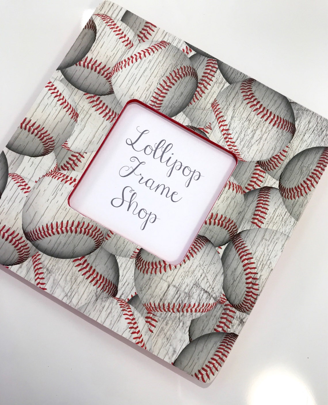 Boys Red Baseball Picture Frame Boys Red Baseball Photo - Etsy