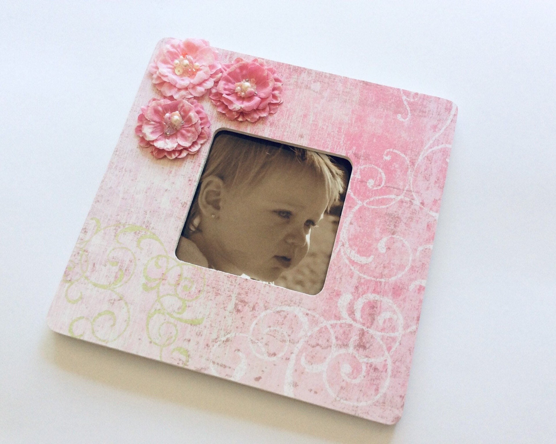Picture Frame for Girls Bedroom or Nursery Photo Frame With - Etsy
