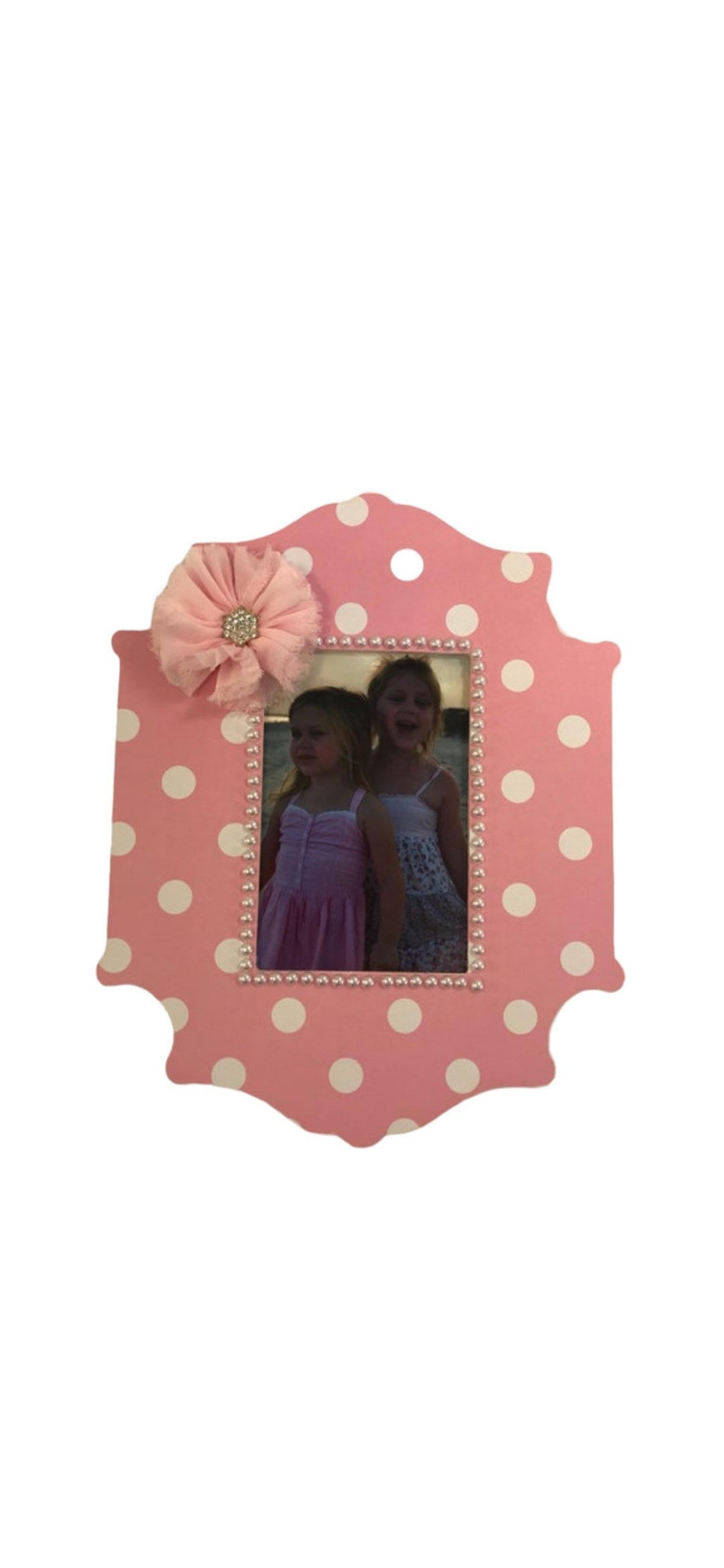 Picture Frame for Girls Girls Pink Picture Frame, Girls Nursery Frame ...