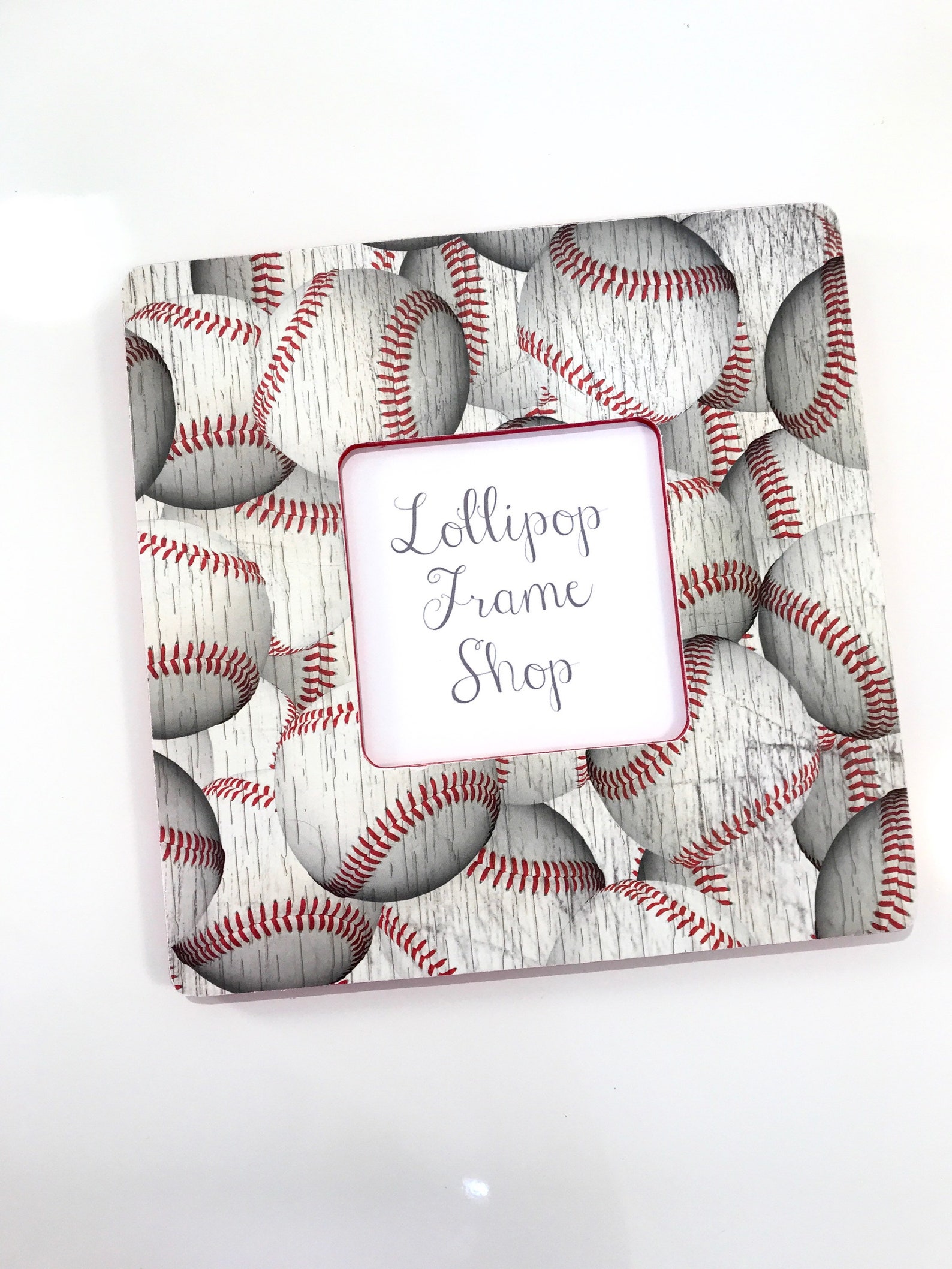 Boys Red Baseball Picture Frame Boys Red Baseball Photo - Etsy
