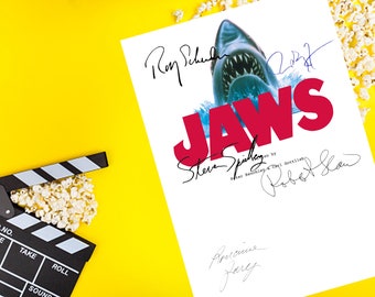 Jaws Movie Script - Etsy
