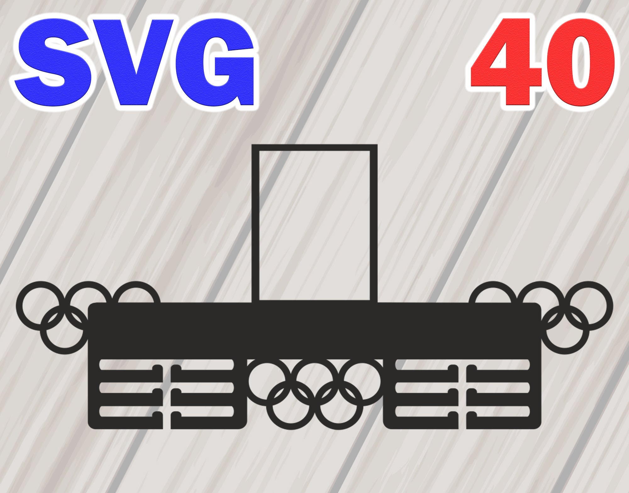 40 medal holder svg Base for Awards Holder File CDR Svg | Etsy