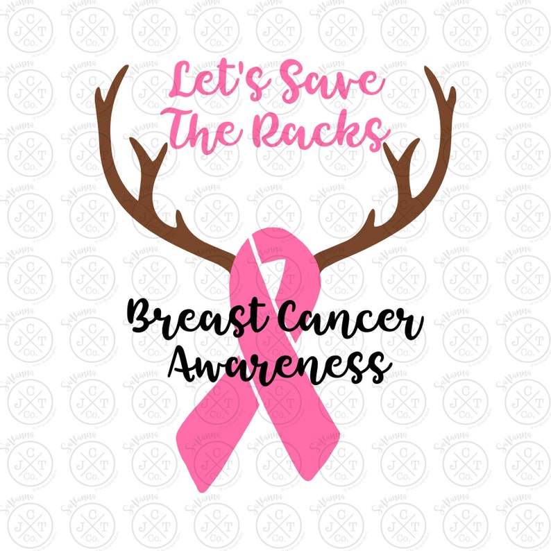 Let's Save the Racks SVG DXF JPEG Breast Cancer | Etsy