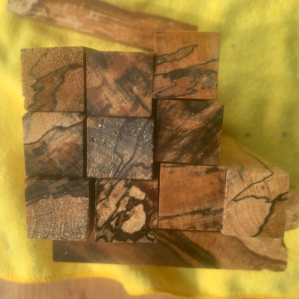 Spalted Maple Blocks - Etsy