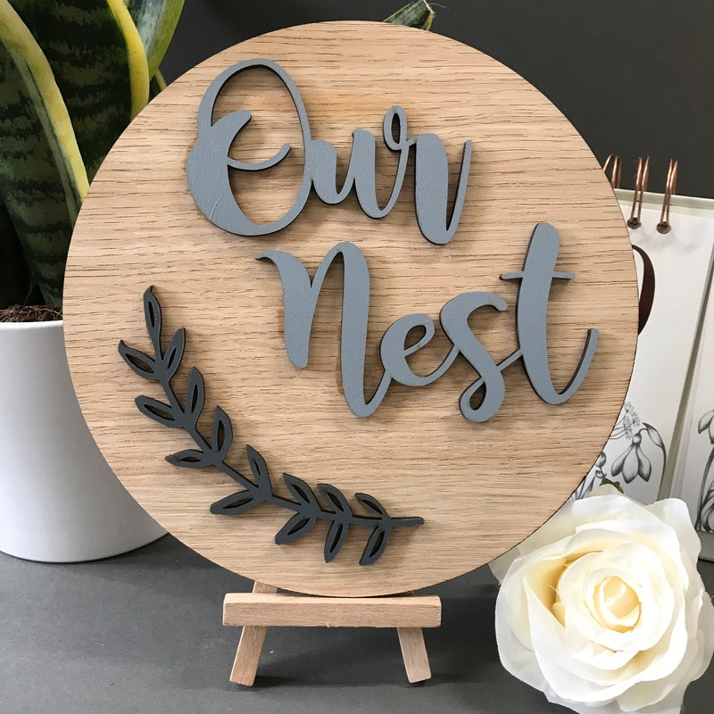 Nest Place Card - Etsy