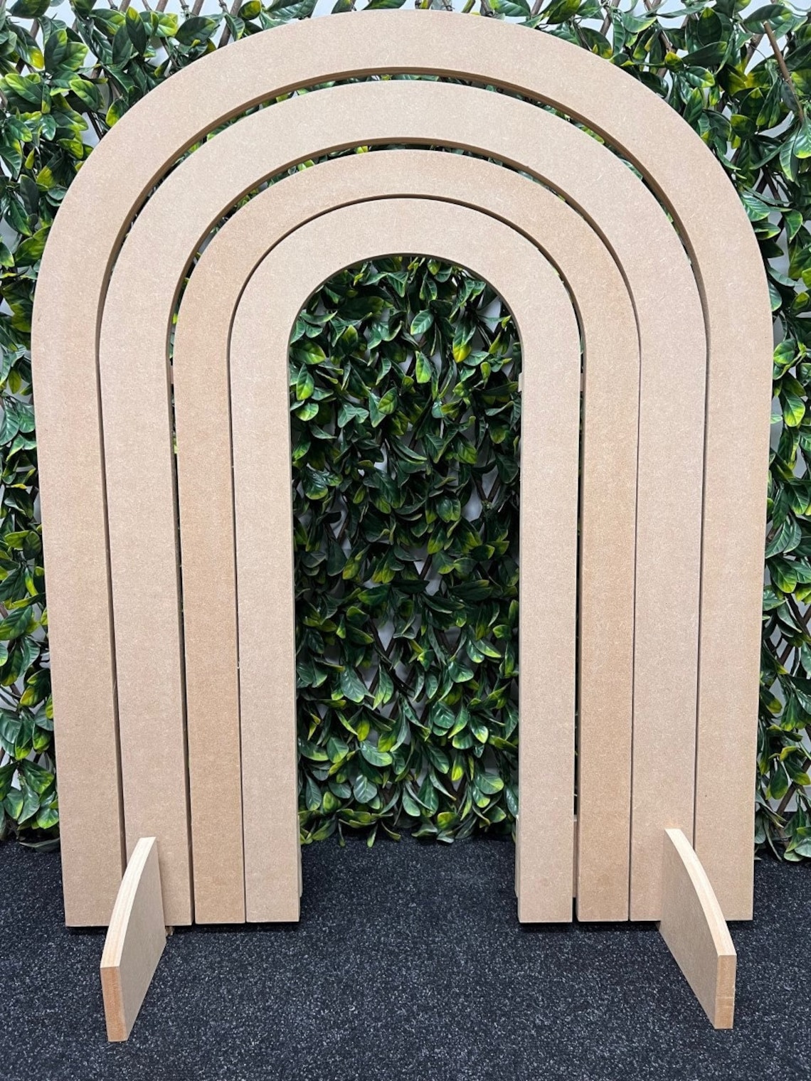 Rainbow Arch Backdrop MDF Custom Colours / Table Top Party - Etsy UK