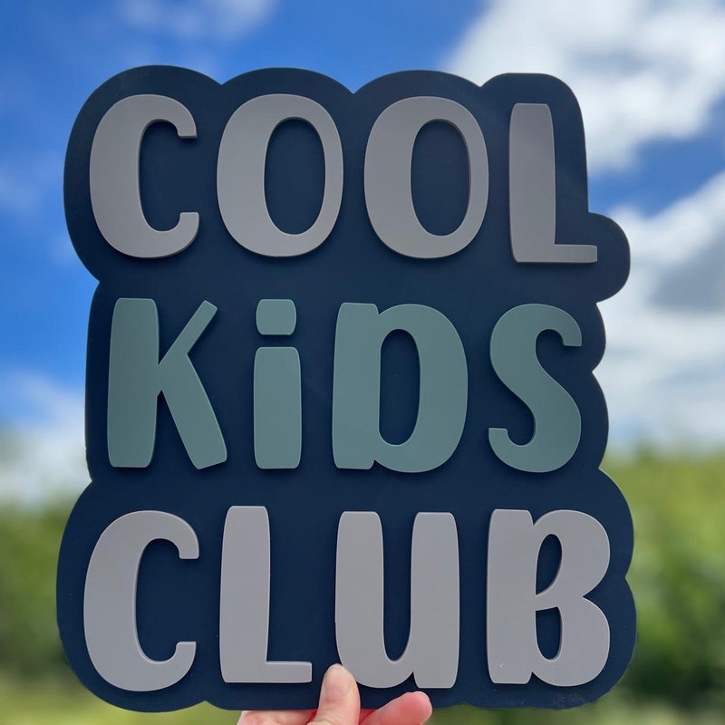 Cool Kids Club Banner - Etsy