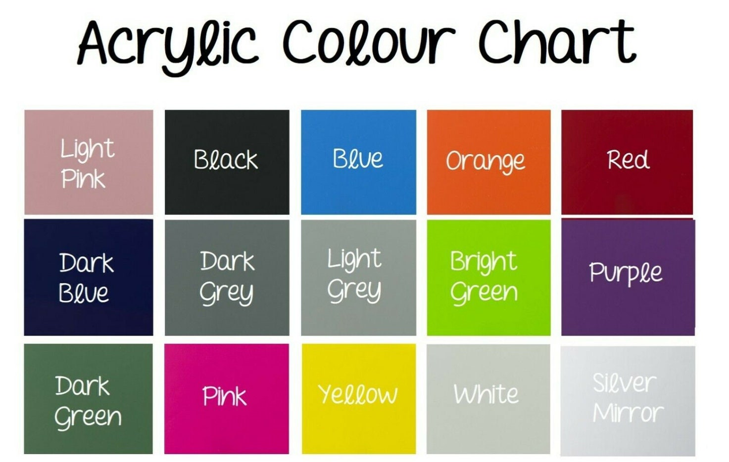 Personalised Acrylic Script Name Word Plaque Sign Words - Etsy UK