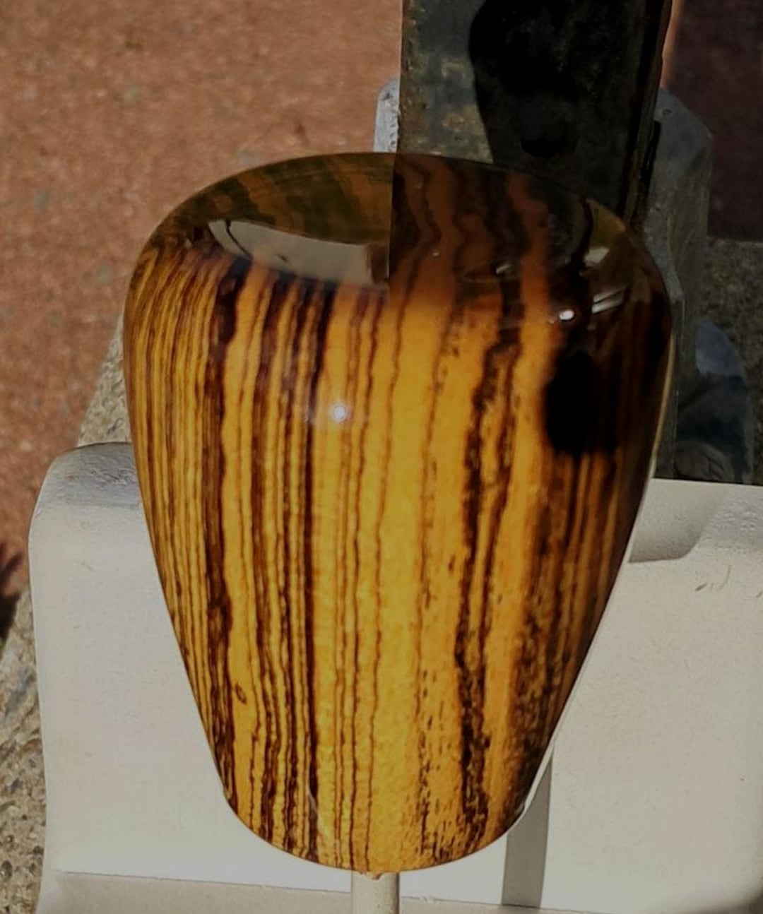 Custom Handmade Stick Shift Knob, Solid Bocote Iron Wood Knob, Custom ...