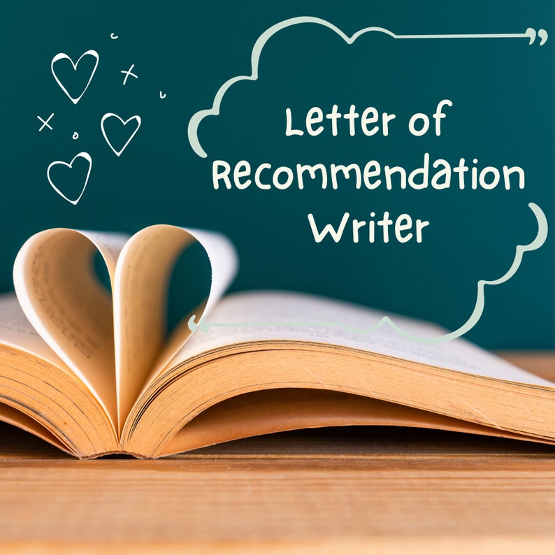 Letter of Recommendation Writing Service - Etsy