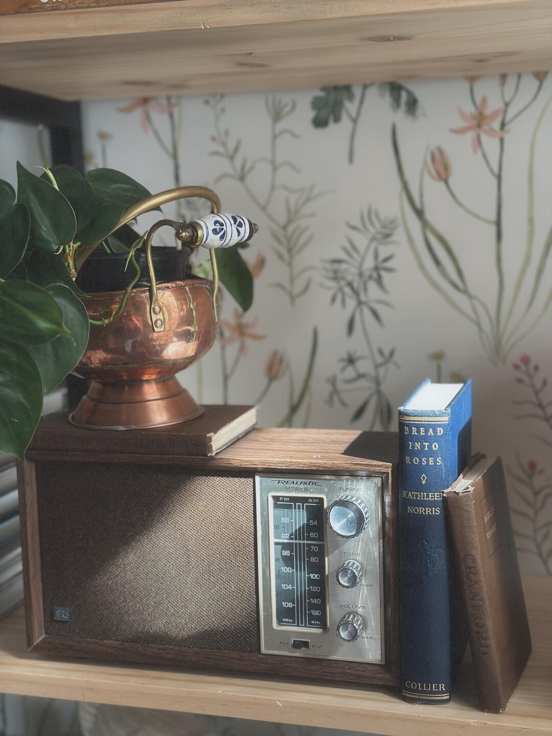 Vintage 1970s Realistic MTA-8 AM/FM Radio Modernist Design - Etsy