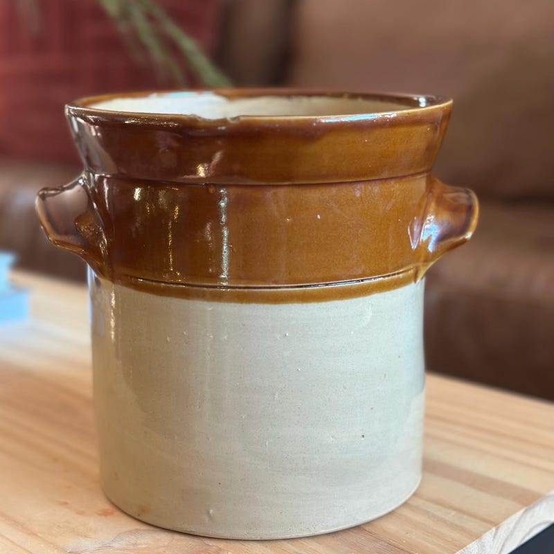 Earthenware Crock - Etsy