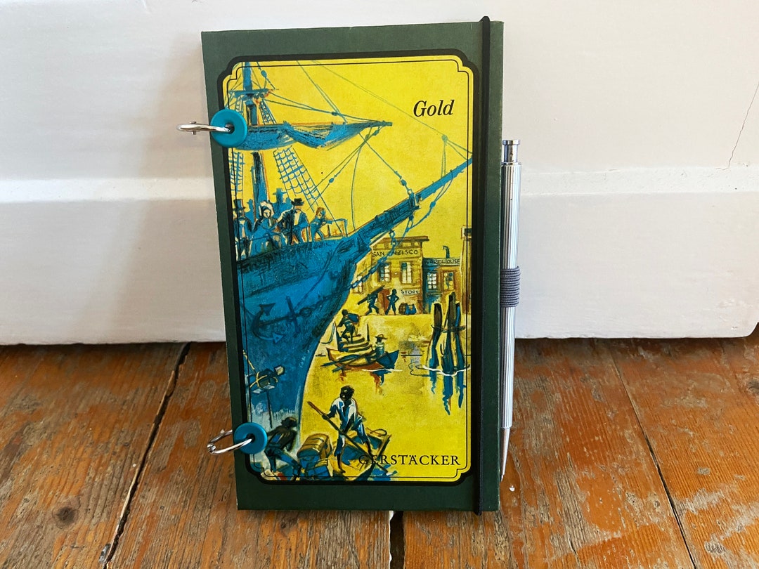 Upcycled Travel Diary, Notebook, Diary, Made From Old Book - Etsy