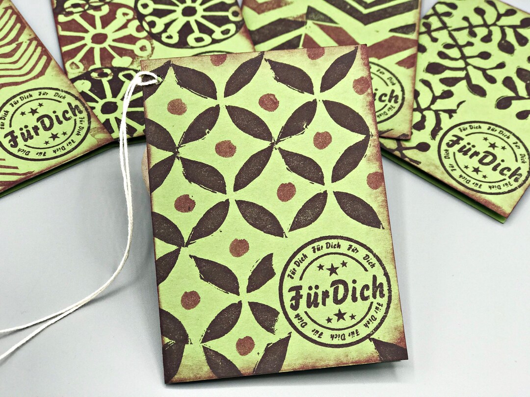 5 Mini Cards, Gift Tags, Gift Card - Etsy