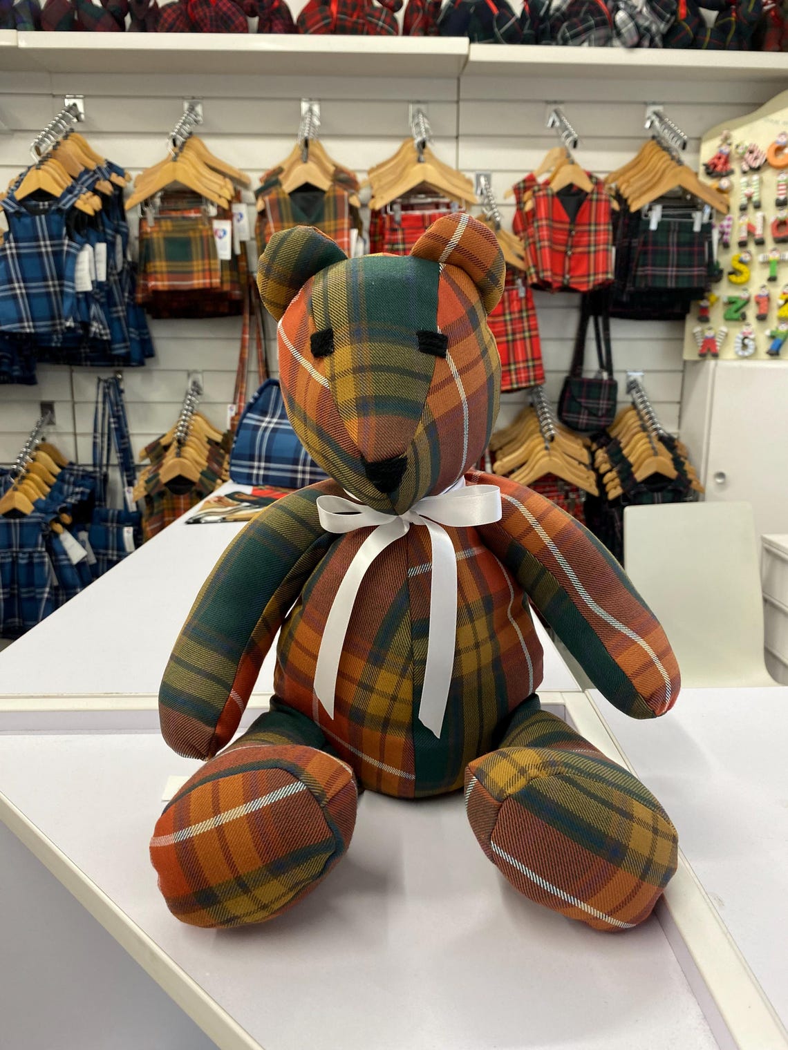 Buchanan Ancient Tartan Teddy Bear 18” - Etsy