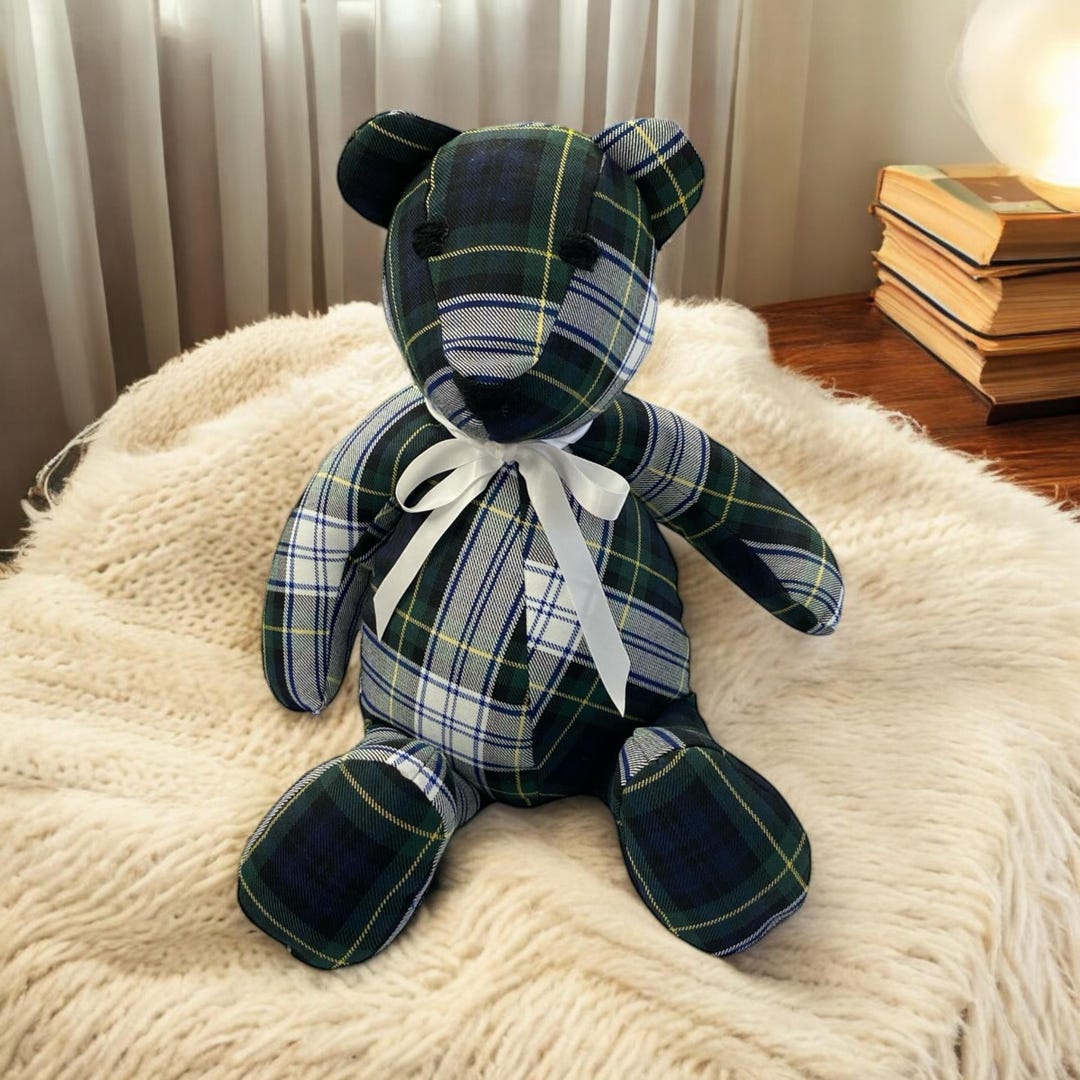 Gordon Dress Teddy Bear 18” - Etsy
