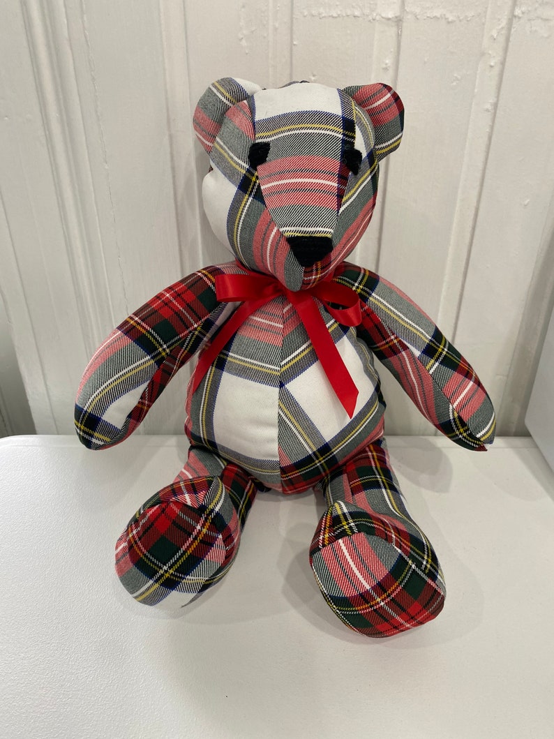 Stewart Dress Tartan Teddy Bear 18” - Etsy