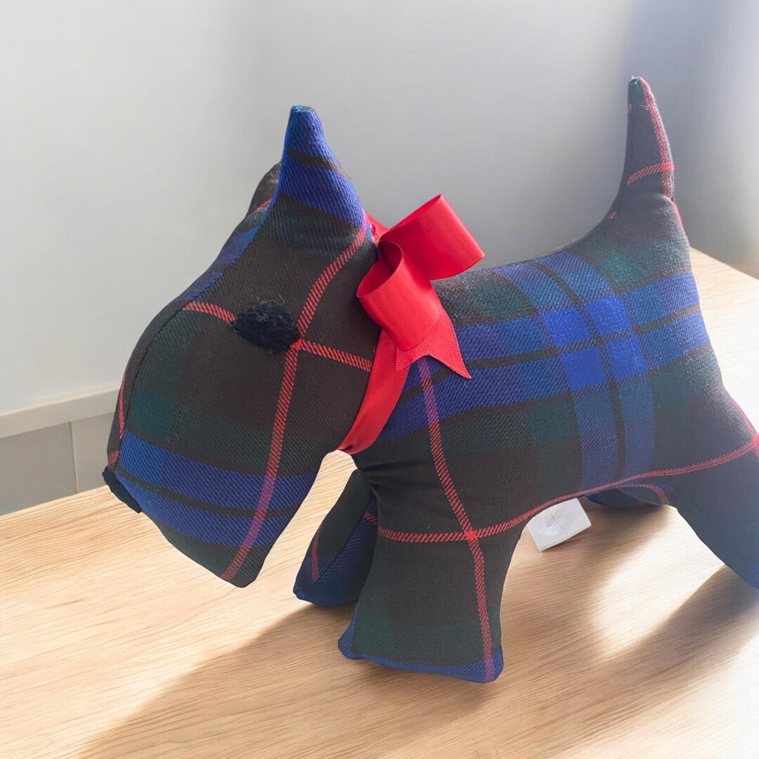 Fraser Ancient Hunting Tartan Scottie Dog - Etsy