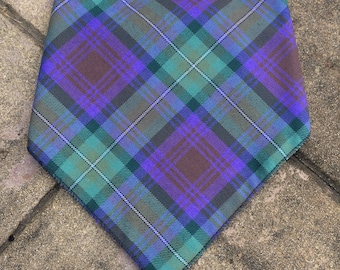 Isle of Arran Tartan Babies Childrens Bandana Bib | Etsy