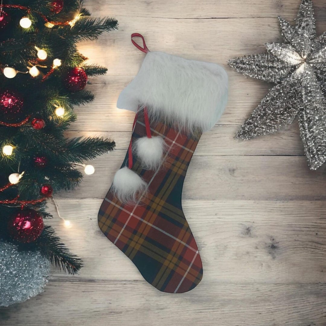 Buchanan Ancient Tartan Christmas Stocking - Etsy