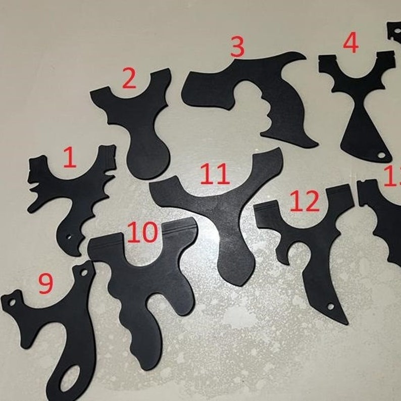 Slingshot Handle Designs Plans Templates Cad Vector Files for Lasercut ...
