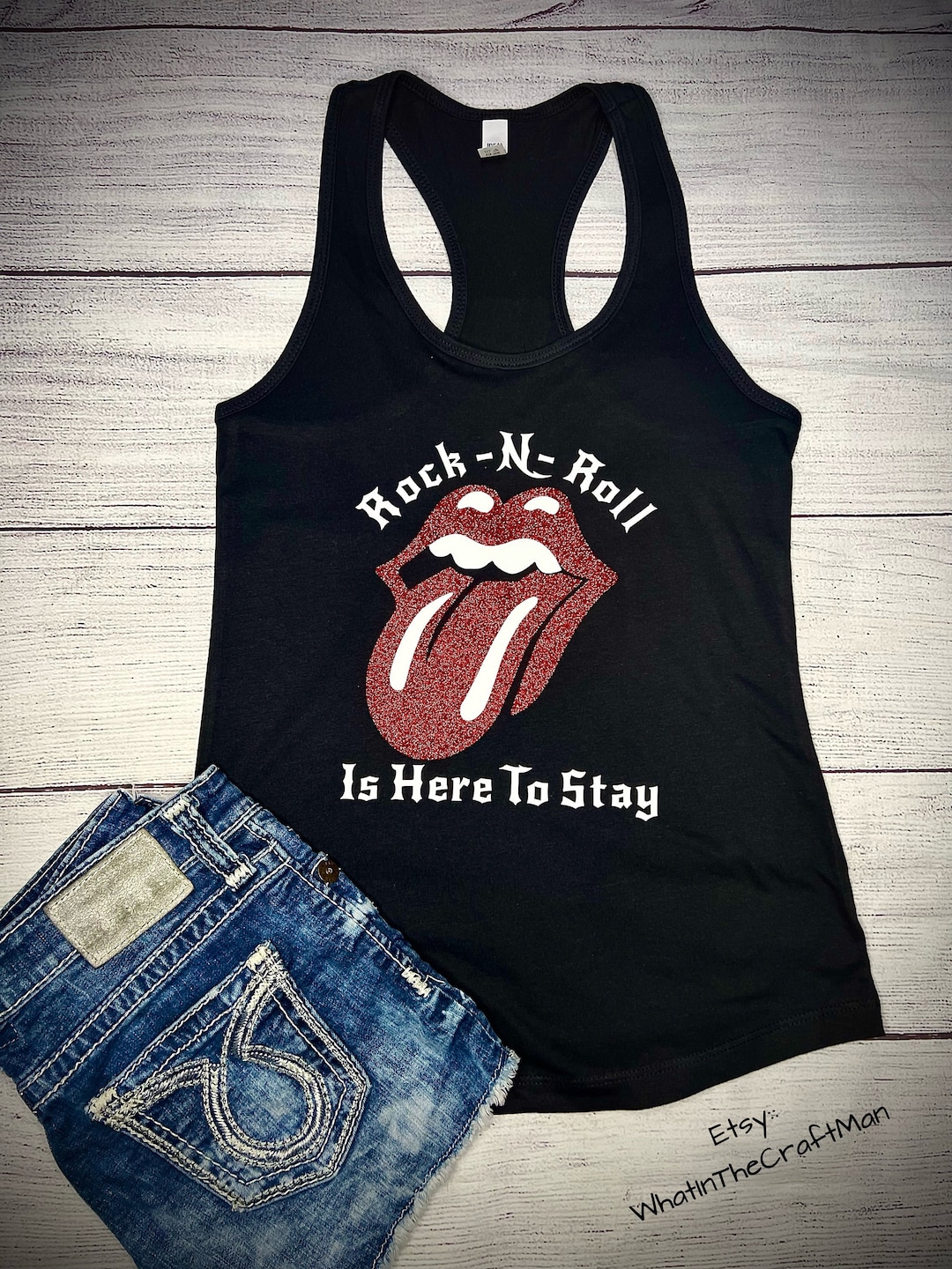 Rock N Roll,rolling Stones,music Festival Shirt,concert Tank Top ...