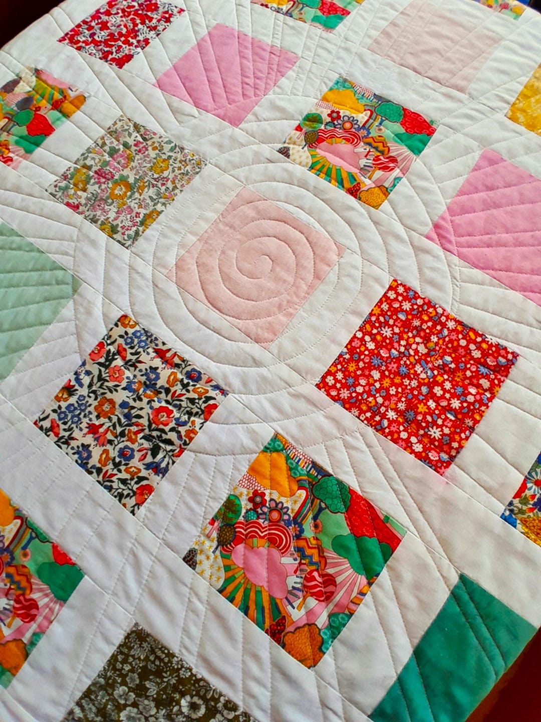 Handmade Liberty of London Quilt/throw - Etsy