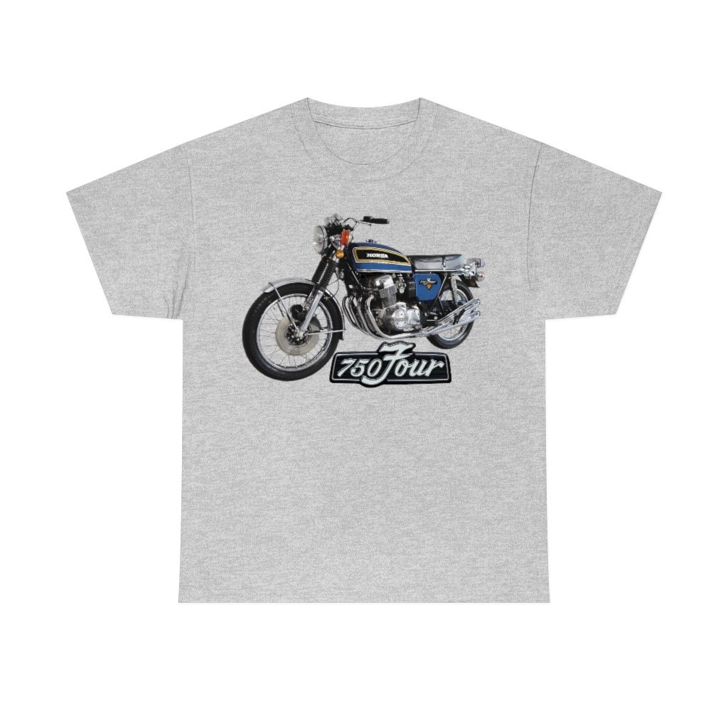 Honda CB750 Four Sapphire Blue Classic Motorcycle Unisex Heavy Cotton ...