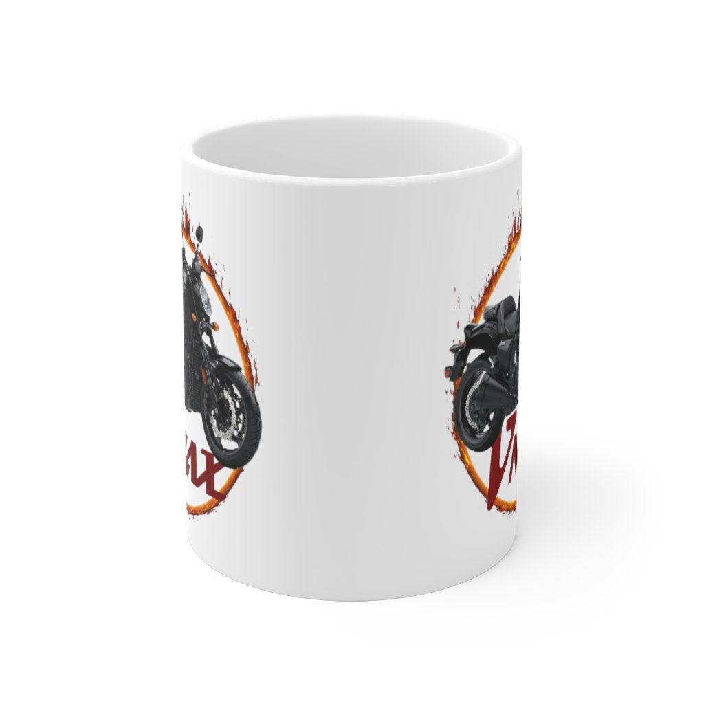 Yamaha Vmax Black Motorcycle Ceramic Coffee Mug 11oz, Printed in USA - Etsy