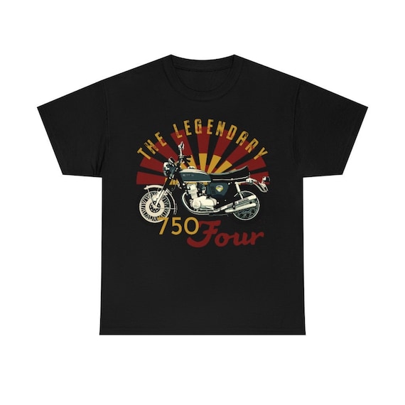 Honda CB750 Four Unisex Heavy Cotton Motorcycle T Shirt - Etsy