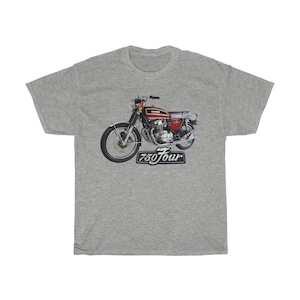 For Honda CB750 Four Cyl T Shirt, Printed & Dispatched USA. Classic ...