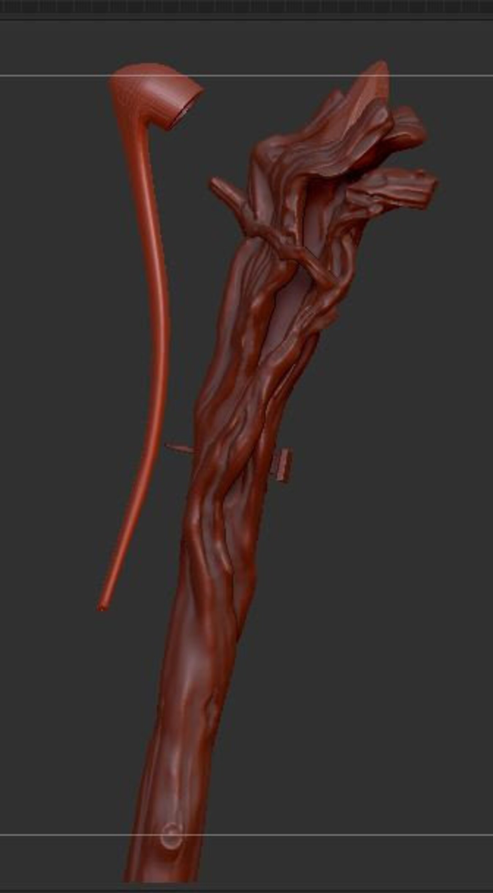 Gandalf Staff From Lotr 3d Model - Etsy