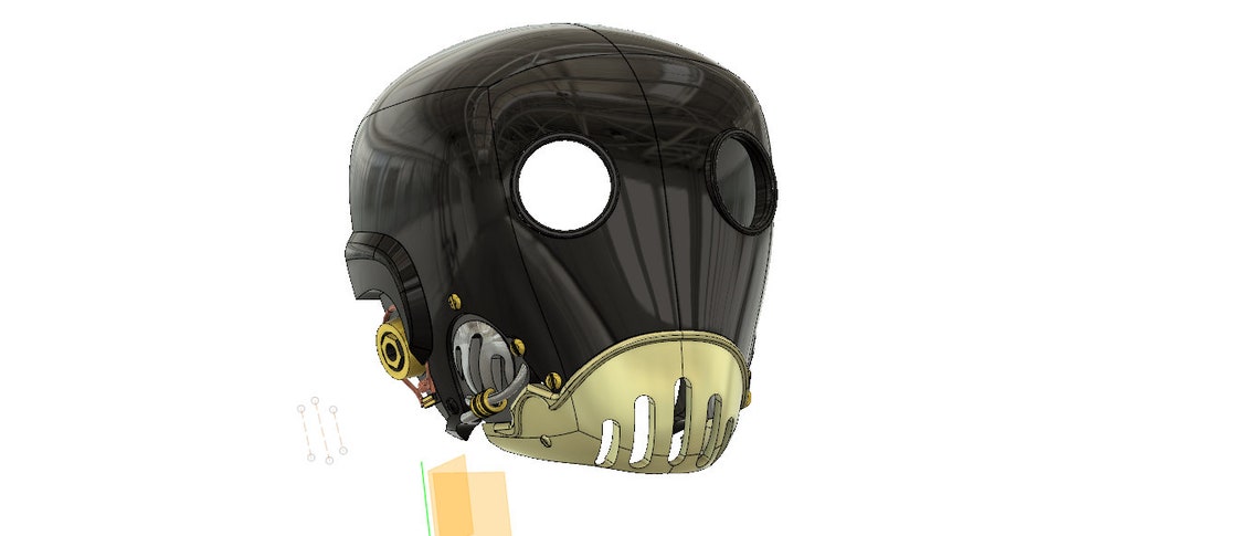 Karl Rupert Kroenan Helmet From Hellboy Movie. 3D Model - Etsy