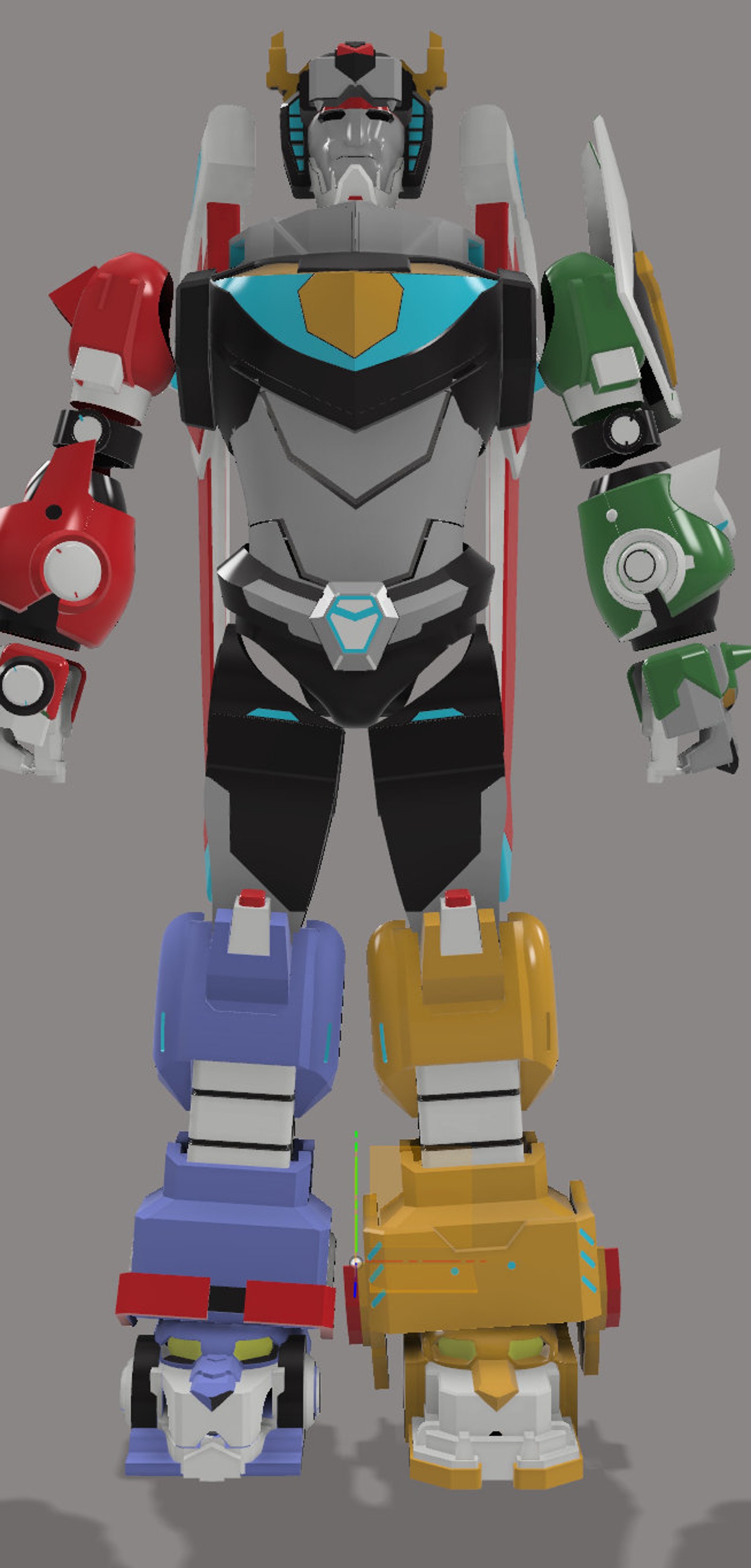 Voltron cosplay full suit 3d model | Etsy