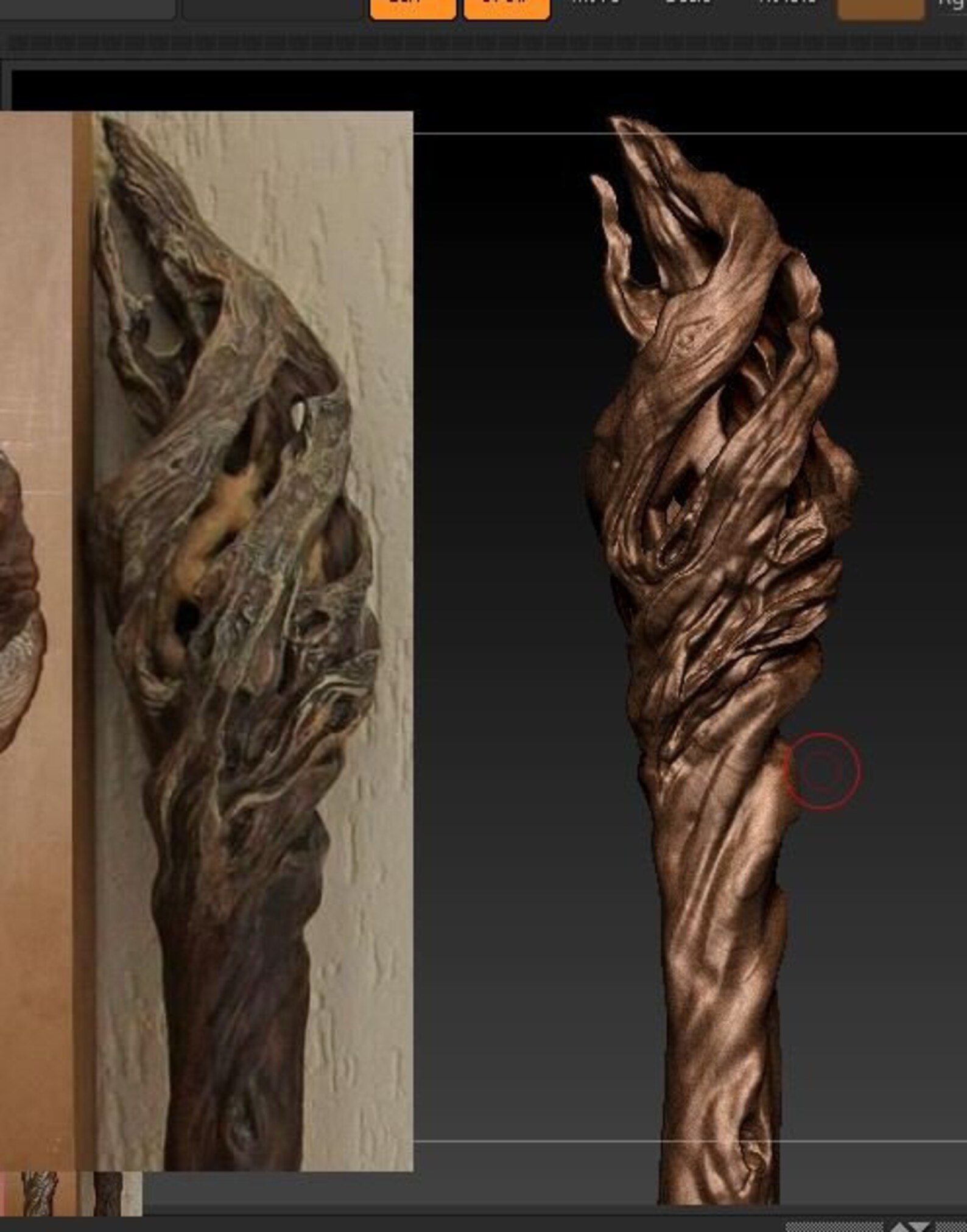 Bâton de Gandalf de hobbit modèle 3D - Etsy France