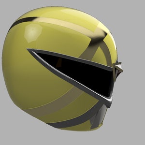 Omega Boom Power Rangers Helmets. Black, Red and Yellow and Blue 3d ...
