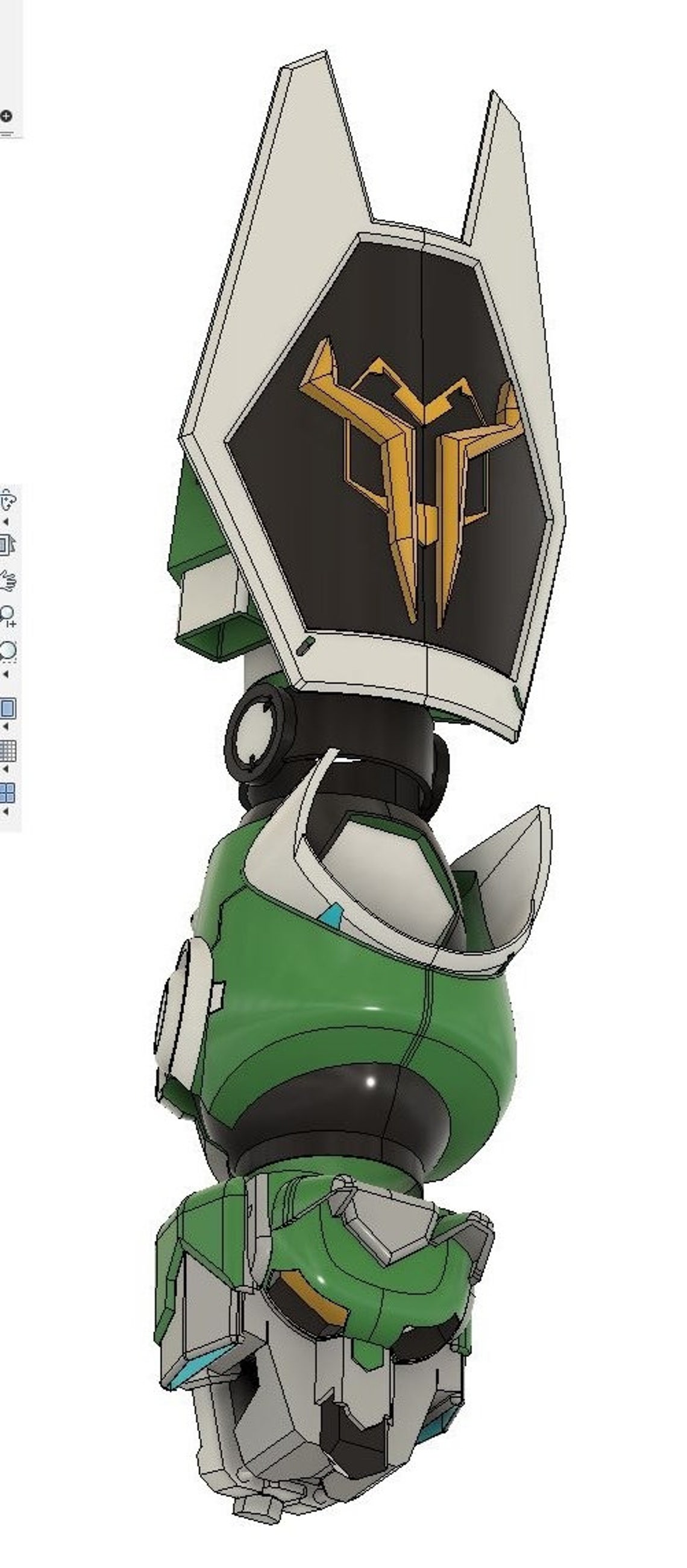 Voltron cosplay full suit 3d model | Etsy