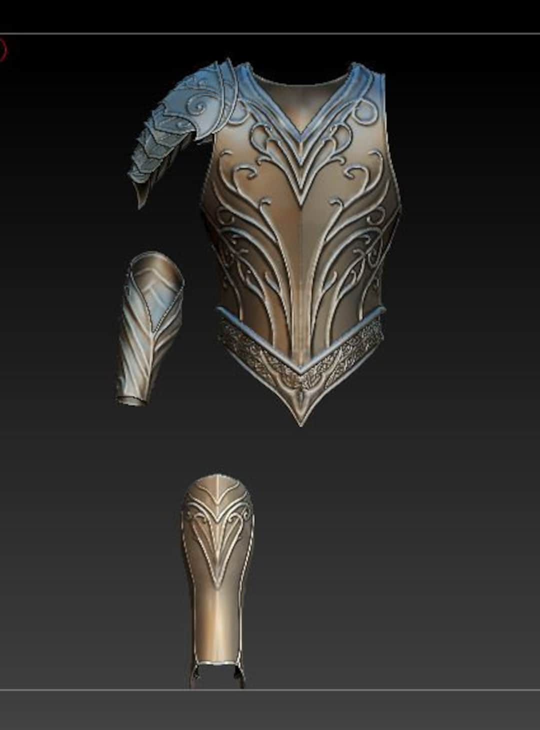 Thranduil Armor 3d Model - Etsy