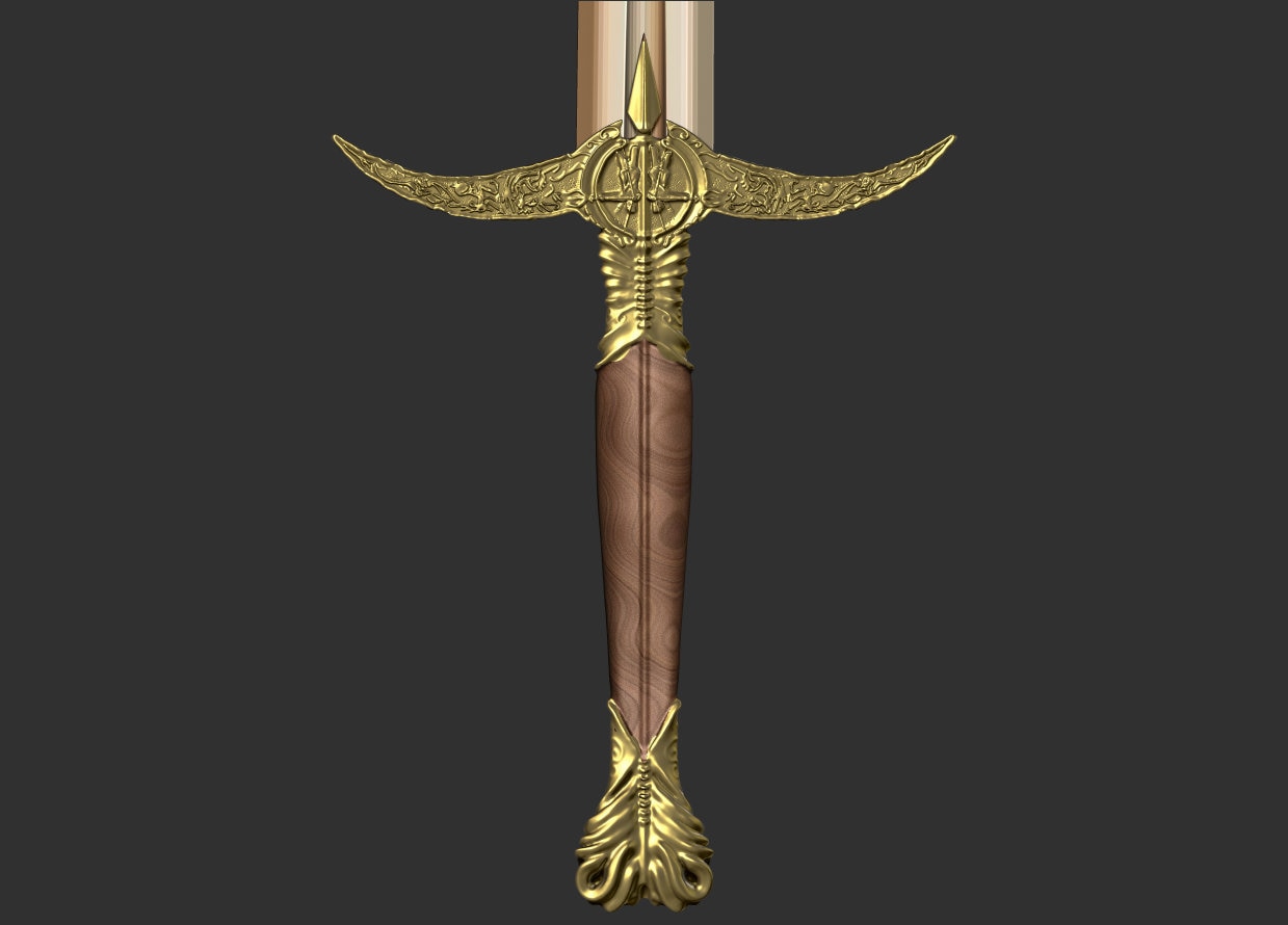 Heartsbane Sword From Game of Thrones. 3D Model - Etsy