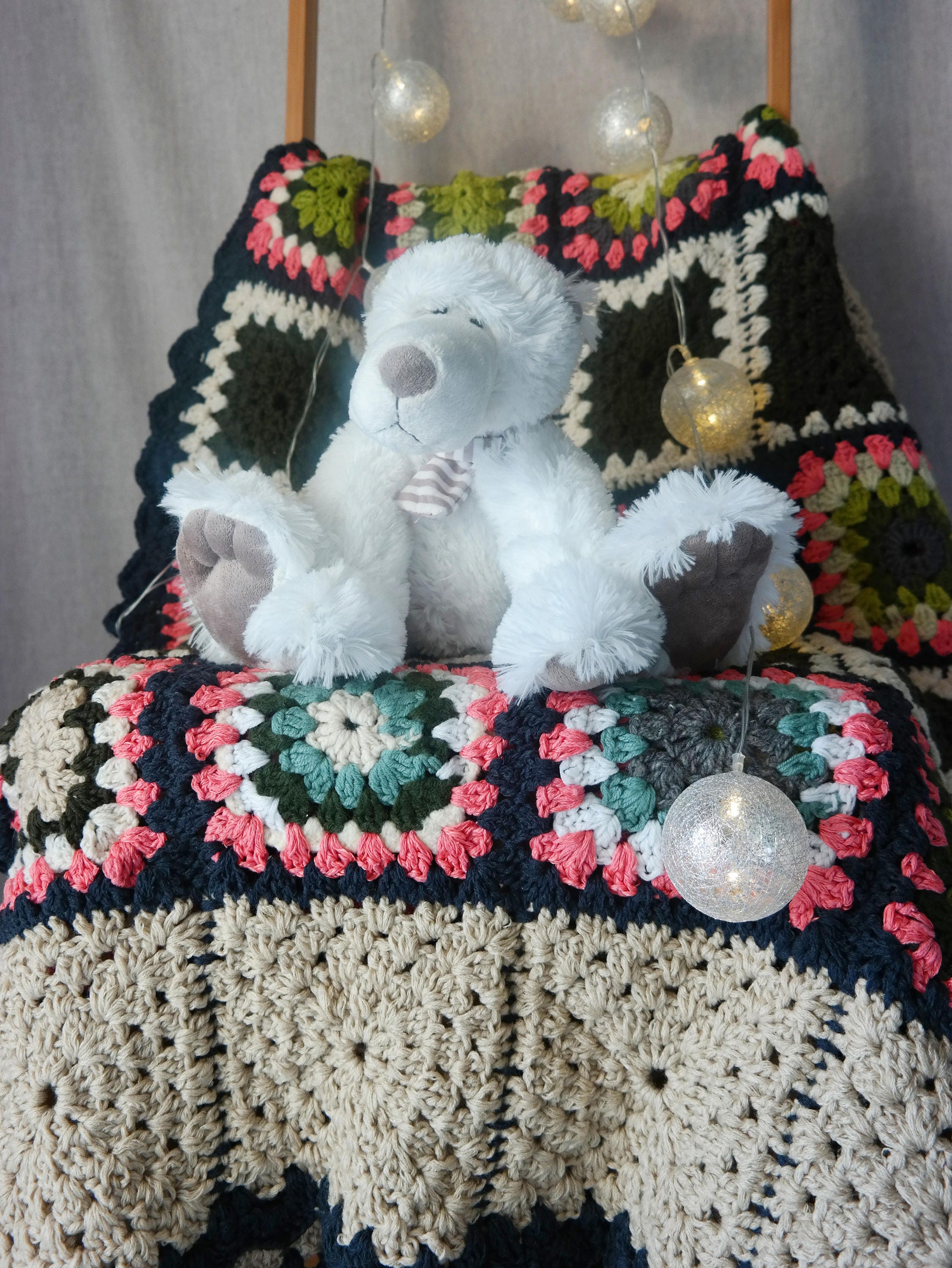 Big Etno Baby Blanket Unique and Special Handmade Blanket - Etsy