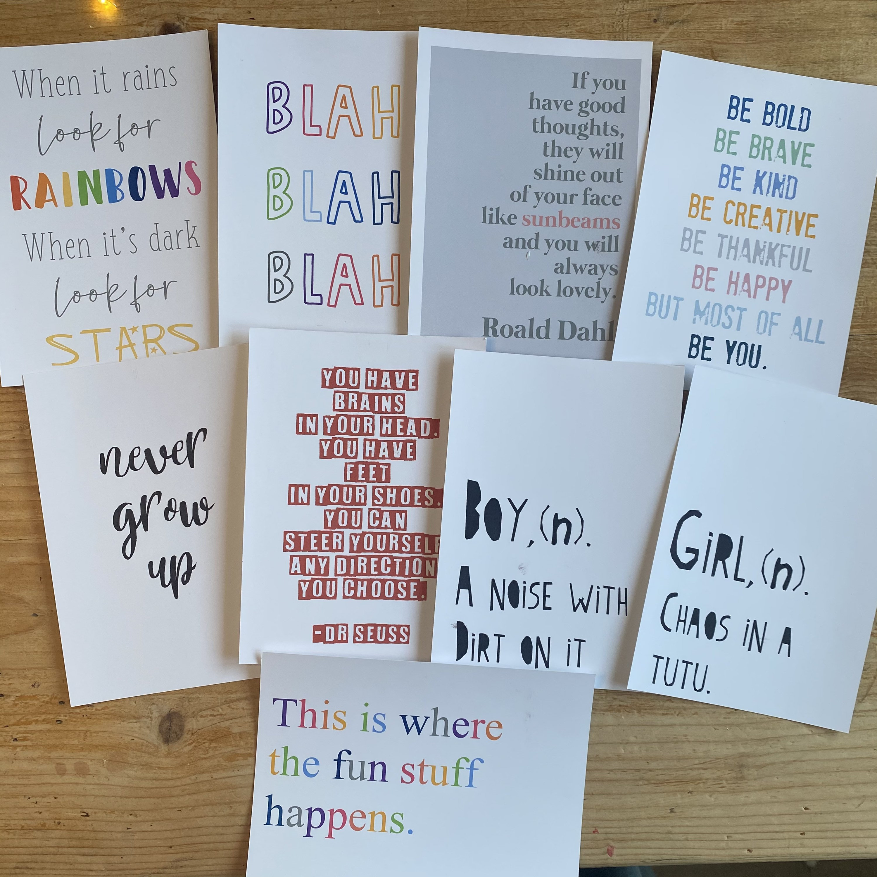 Postcards//the Kids Ones'//kids Postcards// Kids Wall - Etsy UK