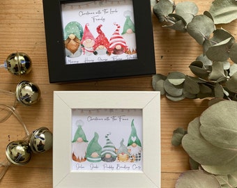 Gonk Print Christmas Gnomes Christmas Gonks Personalised | Etsy