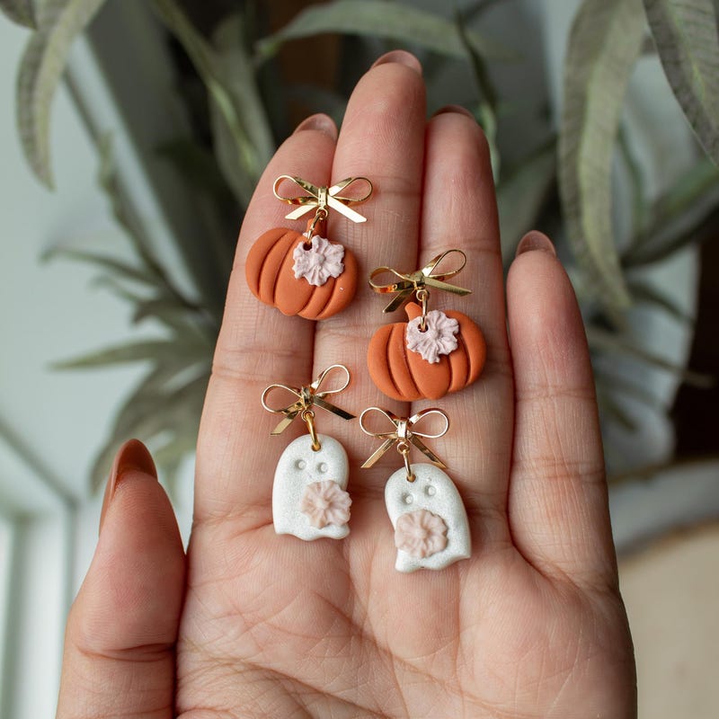 Polymer Clay Pumpkin - Etsy