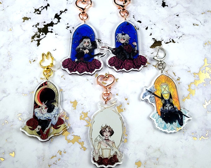 Adamil Holographic Keychain IDENTITY V - Etsy